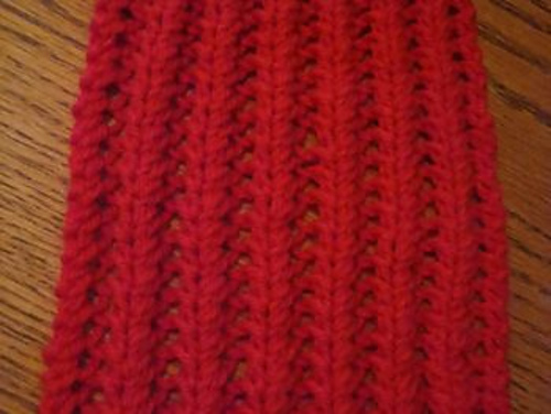 Ravelry: Openwork Rib Scarf pattern by Jennifer Jones