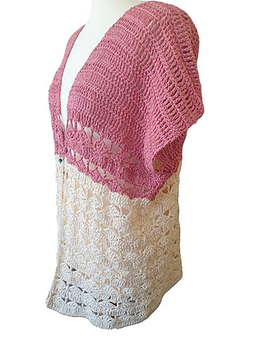 Ravelry: Carnation Kisses Lacy Cardigan pattern by Sharon Goodwin