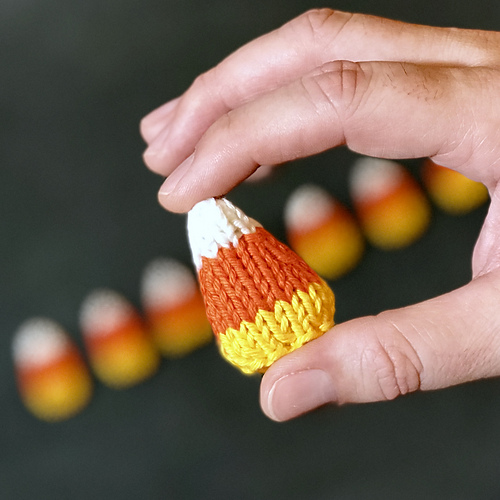 Ravelry: Mini Candy Corn Cutie pattern by Jeremy Butcher