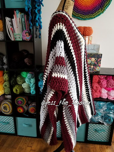 Ravelry: The Maggie Ruana pattern by Jessica Fulcher