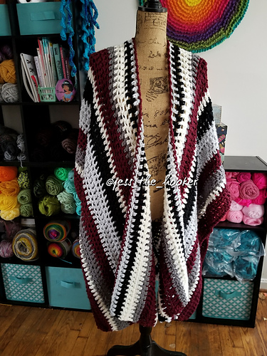 Ravelry: The Maggie Ruana pattern by Jessica Fulcher