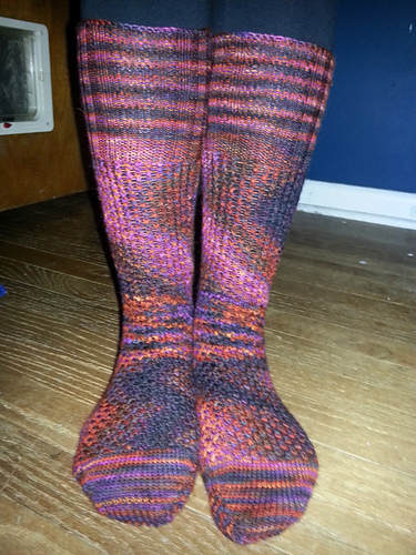 Ravelry: Baltic Sock pattern by Kristina