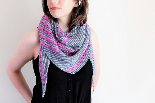 Ravelry: Fragrant Shawl pattern by Jessica Gore