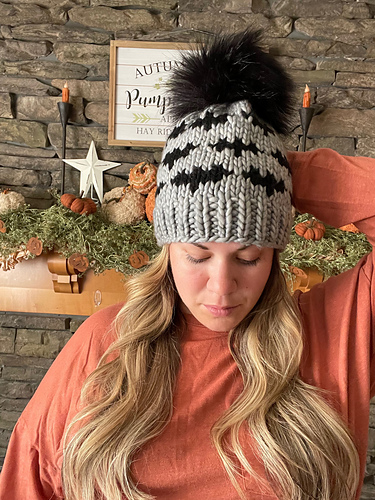 Ravelry: Sibella (Bat) Beanie pattern by North Country Knts-Jessica Kogut