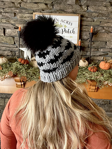 Ravelry: Sibella (Bat) Beanie pattern by North Country Knts-Jessica Kogut