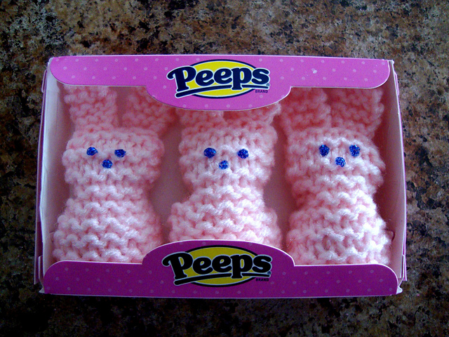 Ravelry: Bunny in a Peeps Box pattern by Jessica Nelson