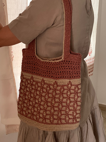 Ravelry: Anthera Bag pattern by Jessica Khochare