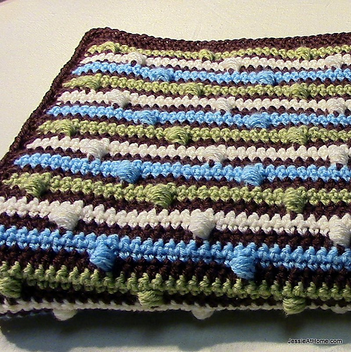 Ravelry: Joseph’s Puff Stitch Blanket pattern by Jessie Rayot