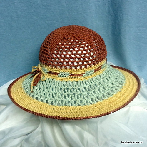 Ravelry: Star Sun Hat pattern by Jessie Rayot