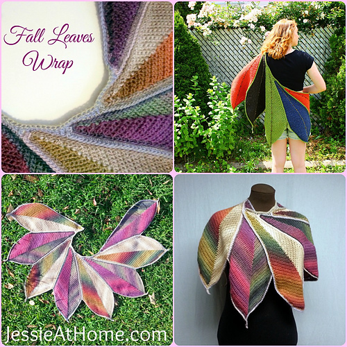 Ravelry: Fall Leaves Wrap pattern by Jessie Rayot