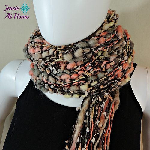 Ravelry: Basic Boho Knit Scarf pattern by Jessie Rayot