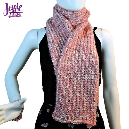 Ravelry: Broken Rib Scarf pattern by Jessie Rayot