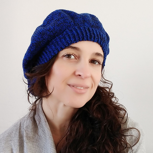 Ravelry: Rebel Girl Beret pattern by Jamie Hoffman