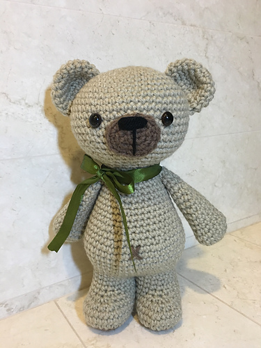 Ravelry: Standing Bear pattern by Jess P.