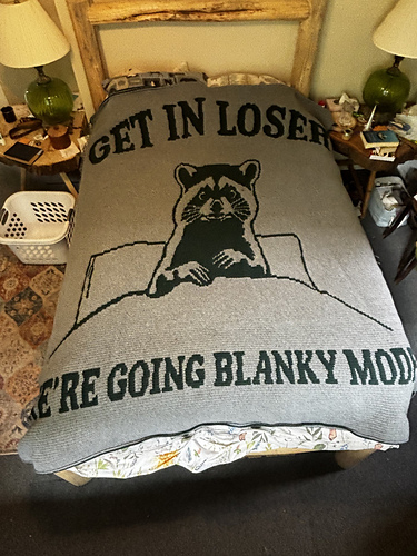 Ravelry: Blanky Mode Queen Sized Blanket pattern by Jennifer Hedrick