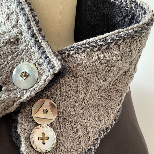 Ravelry: Tulle Collar pattern by Jill Wolcott