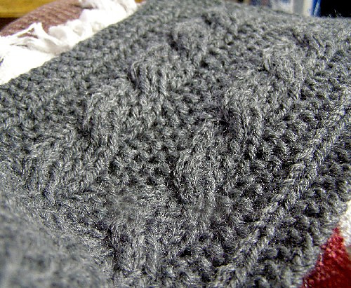 Ravelry: Which Way is Up Cable Scarf pattern by Jill Chatelain