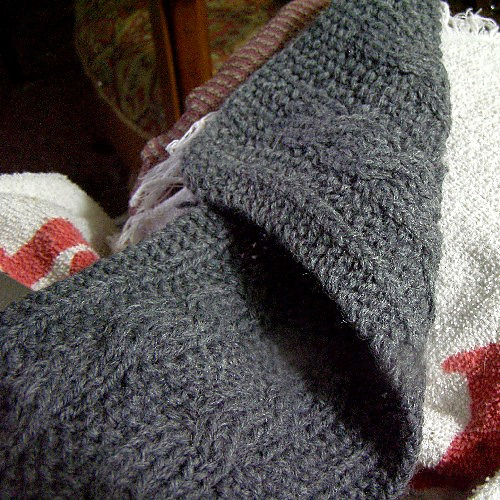 Ravelry: Which Way is Up Cable Scarf pattern by Jill Chatelain
