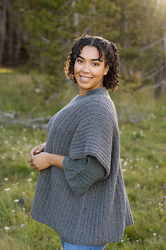 Ravelry: Woodland Poncho/Vest pattern by Candi Jensen