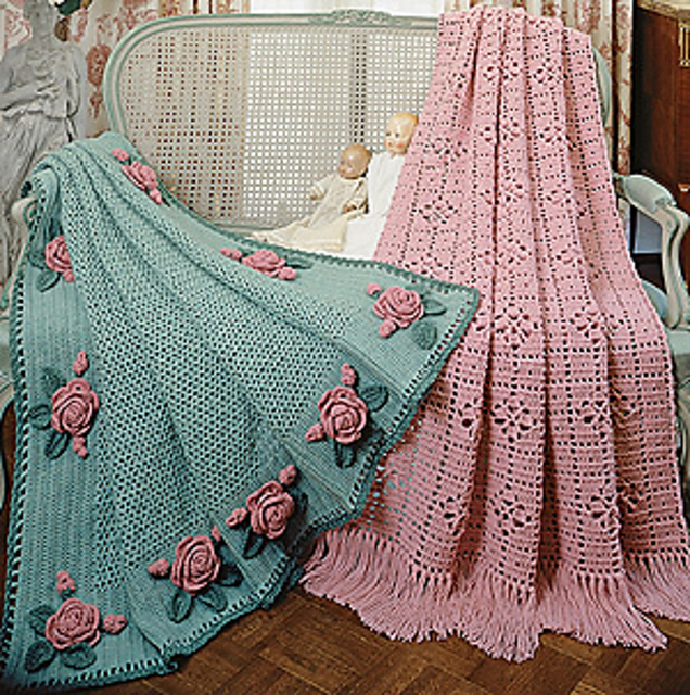 Ravelry: Filet Afghan pattern by Terry Kimbrough