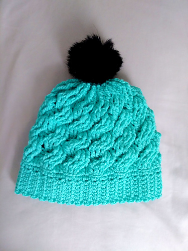 Ravelry: The Cross Wave Slouch pattern by Karen Lucas