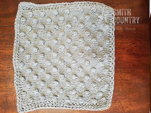 Ravelry: Bubble Washcloth pattern by Jenn Smith