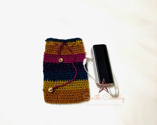 Ravelry: Small Tech Bag pattern by Jenn Smith