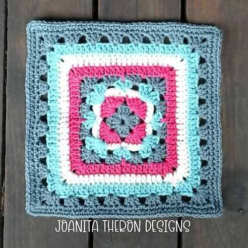 Ravelry: Anemone Lace Granny Square pattern by Joanita Theron