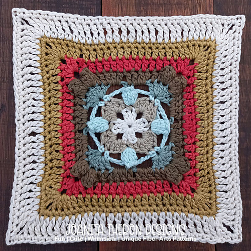 Ravelry: Charon Afghan Square pattern by Joanita Theron