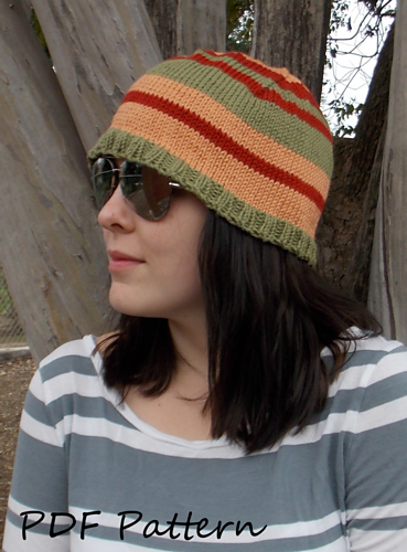 Ravelry: Autumn Striped Hat pattern by Joan Laws