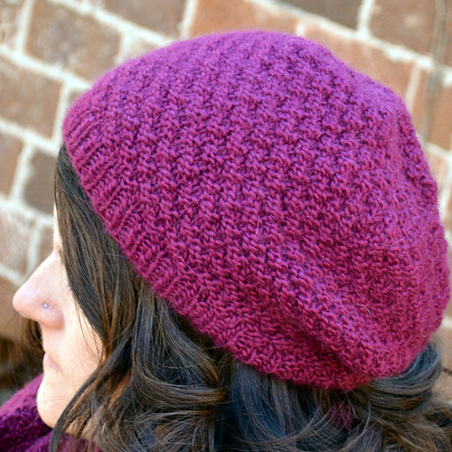 Ravelry: Double Seed Stitch Knit Hat pattern by Joan Laws