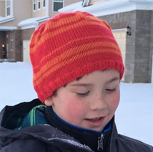 Ravelry: Holden's Striped Hat pattern by Joan Laws