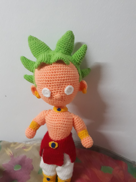 Ravelry: Broly Amigurumi Dragon Ball pattern by Joanna Bulla