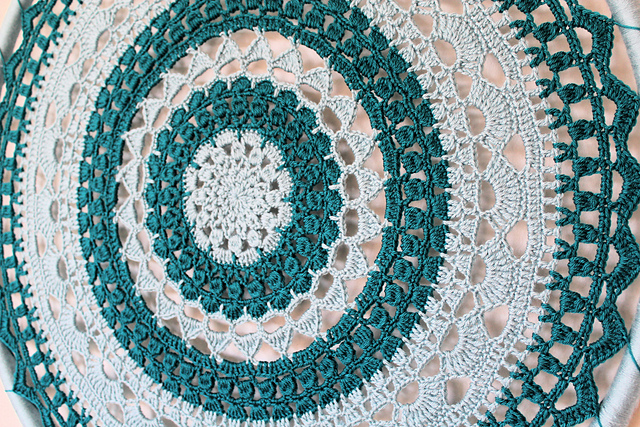 Ravelry: Hanging Mandala Wall Hanging pattern by Addicted 2 The Hook