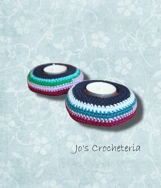 Ravelry: Candle Holder pattern by Johanna Holmberg