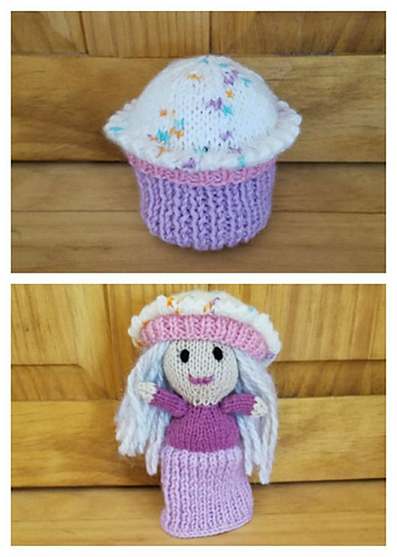 Ravelry: Cupcake Dolly pattern by kristy roberts (adapted by me)