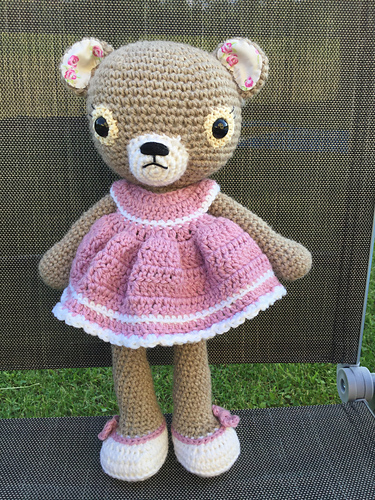 Ravelry: Doris the old-fashioned teddy bear pattern by Mari-Liis Lille