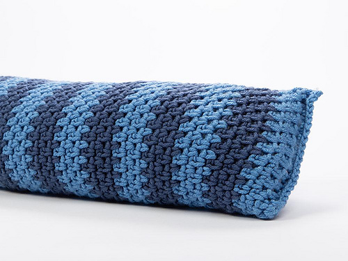 Ravelry: Linen Stitch Draught Excluder pattern by Jo Janes