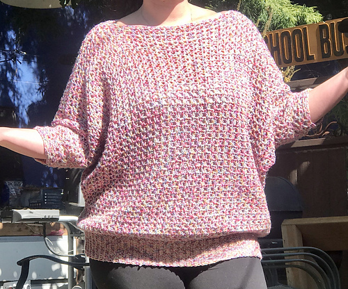 Ravelry: Batwing Sweater - Adult pattern by Crystal White-Van Cleemput