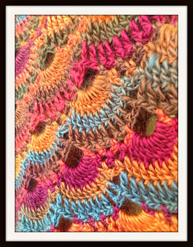 Ravelry: Virus Poncho / Two Corner pattern by Jonna Martinez