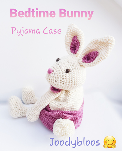 Ravelry: Bedtime Bunny Pyjama Case pattern by Jude Llewellyn