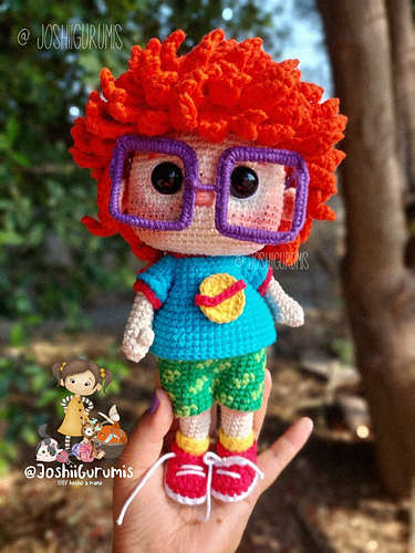 Ravelry: Carlitos Finster (Rugrats) pattern by JoshiiGurumis Crochet´s
