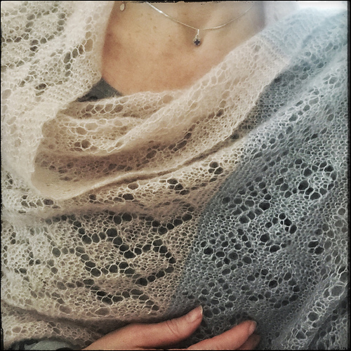 Ravelry: JoueuseDAiguilles' St. Ninian's Scarf