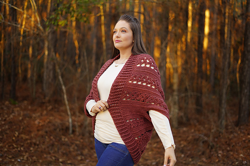 Ravelry: Fairy Wing Cocoon Cardigan pattern by Anastasia R Smith
