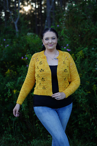 Ravelry: Daisy Dream Bomber pattern by Anastasia R Smith