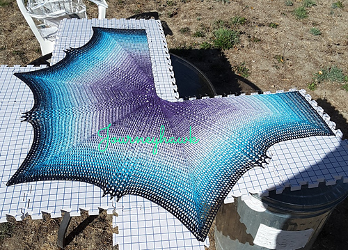 Ravelry: The Flutterby Effect Shawl pattern by Meladoras Creations