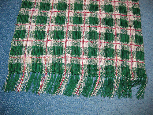 Ravelry: Primitive Plaid Table Runner pattern by Joyce Geisler