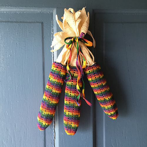 Ravelry: Indian Corn Wall Hanging pattern by Joyce Geisler