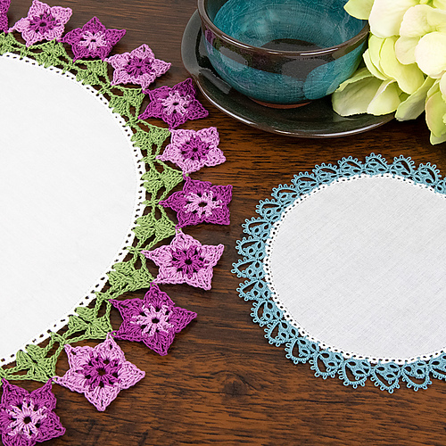 Ravelry: Pretty Posey Doily Edging pattern by Joyce Geisler