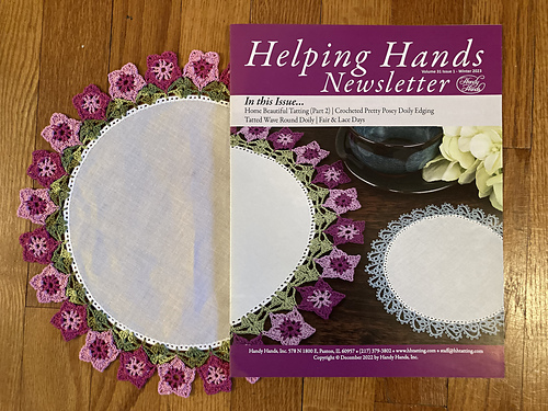 Ravelry: Pretty Posey Doily Edging pattern by Joyce Geisler